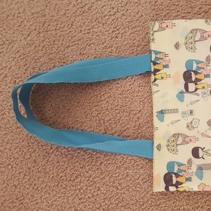 Paperchase | Bags | Adorable Paperchase Anime Girls Nylon Tote Bag ...